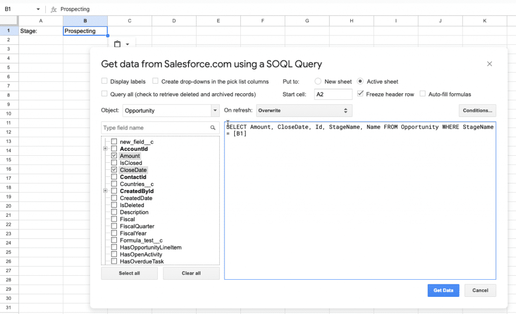 Importing Data from a Salesforce SOQL into Google Sheets - Xappex Importing Data from a Salesforce SOQL into Google Sheets - Xappex
