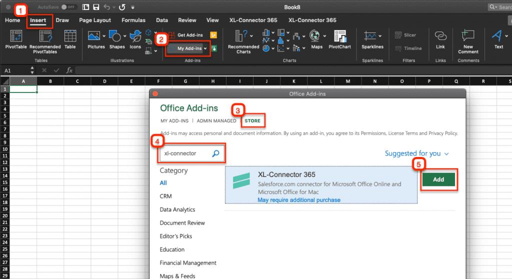 Installing XL-Connector 365 – Xappex