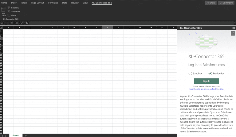 Installing XL-Connector 365 - Xappex