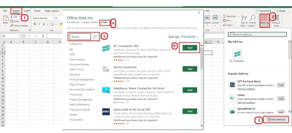 Installing XL-Connector 365 - Xappex