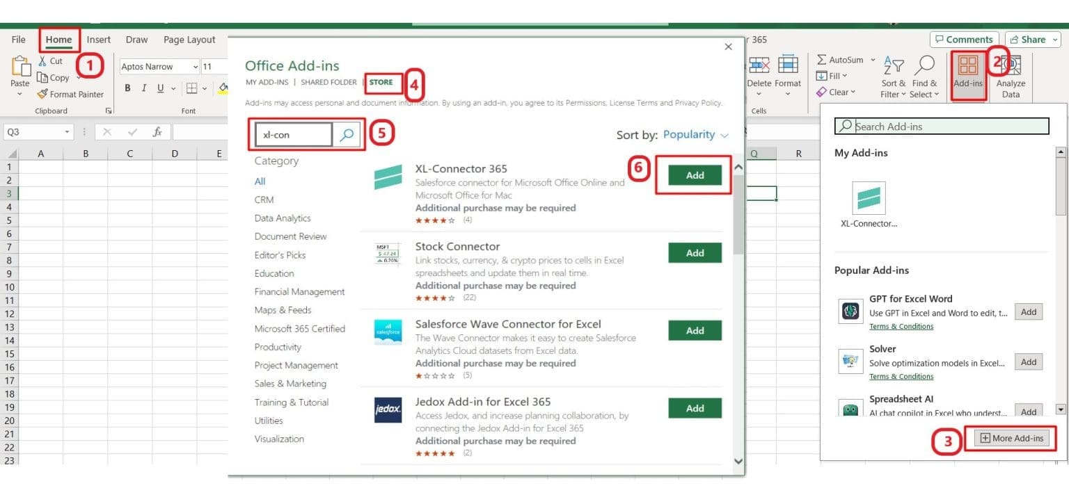 Installing XL-Connector 365 - Xappex