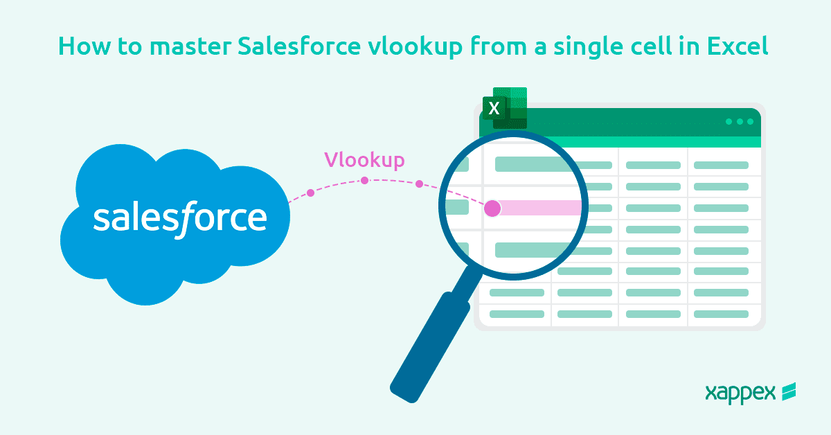 How To Use VLOOKUP In Salesforce Excel Data Matching Guide Xappex