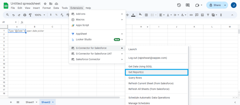 How to share a Salesforce report? - Xappex