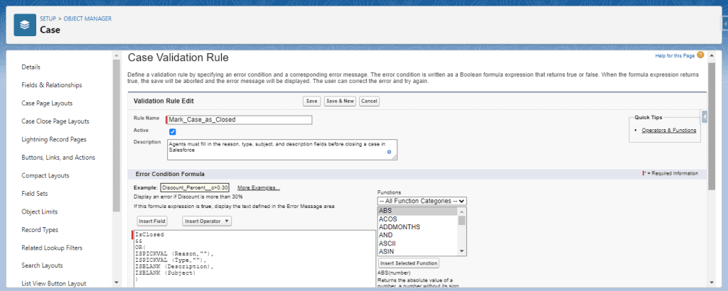 How To Manage Salesforce Validation Rules In Bulk Xappex 2323